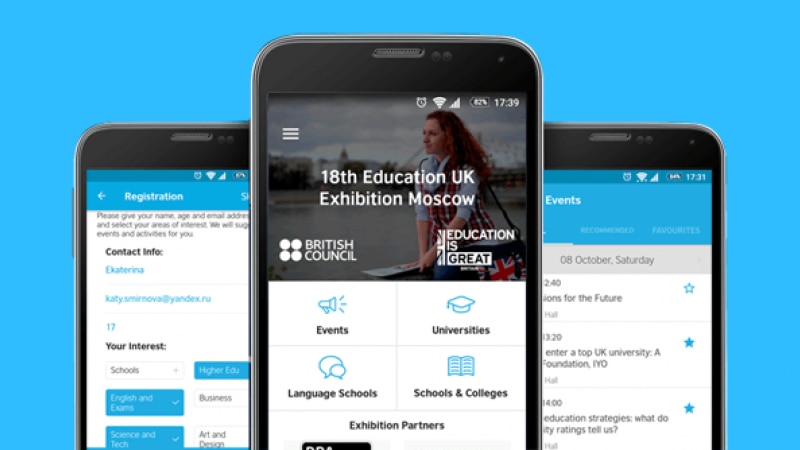 ''Study UK:Discover You'' Exhibitions App | British Council